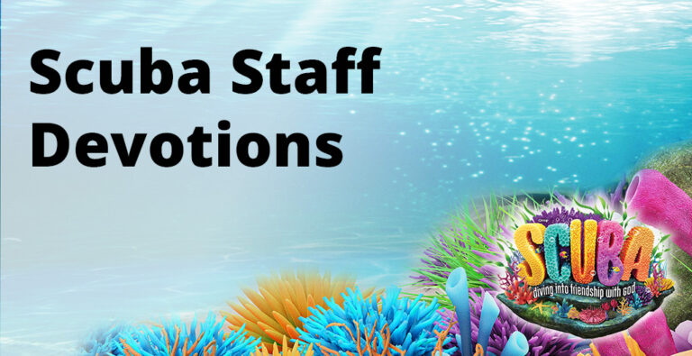 Scuba Staff Devotions - Group VBS Tools